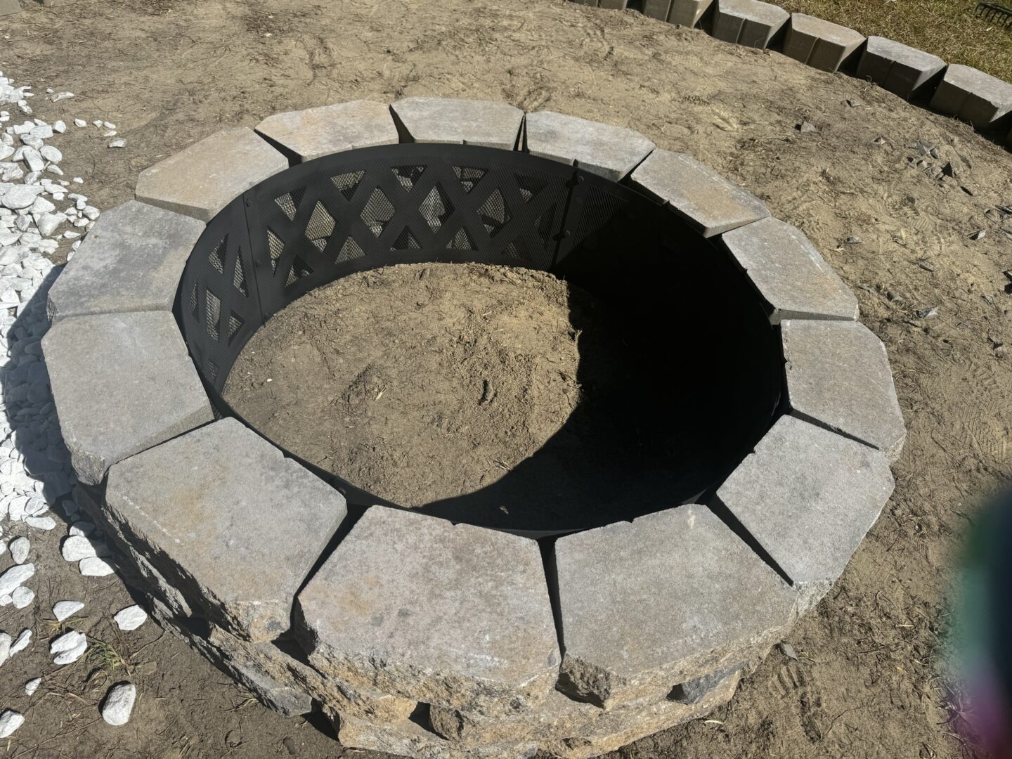DIY Boho Backyard Fire Pit - Morgan Jennifer | a lifestyle blog