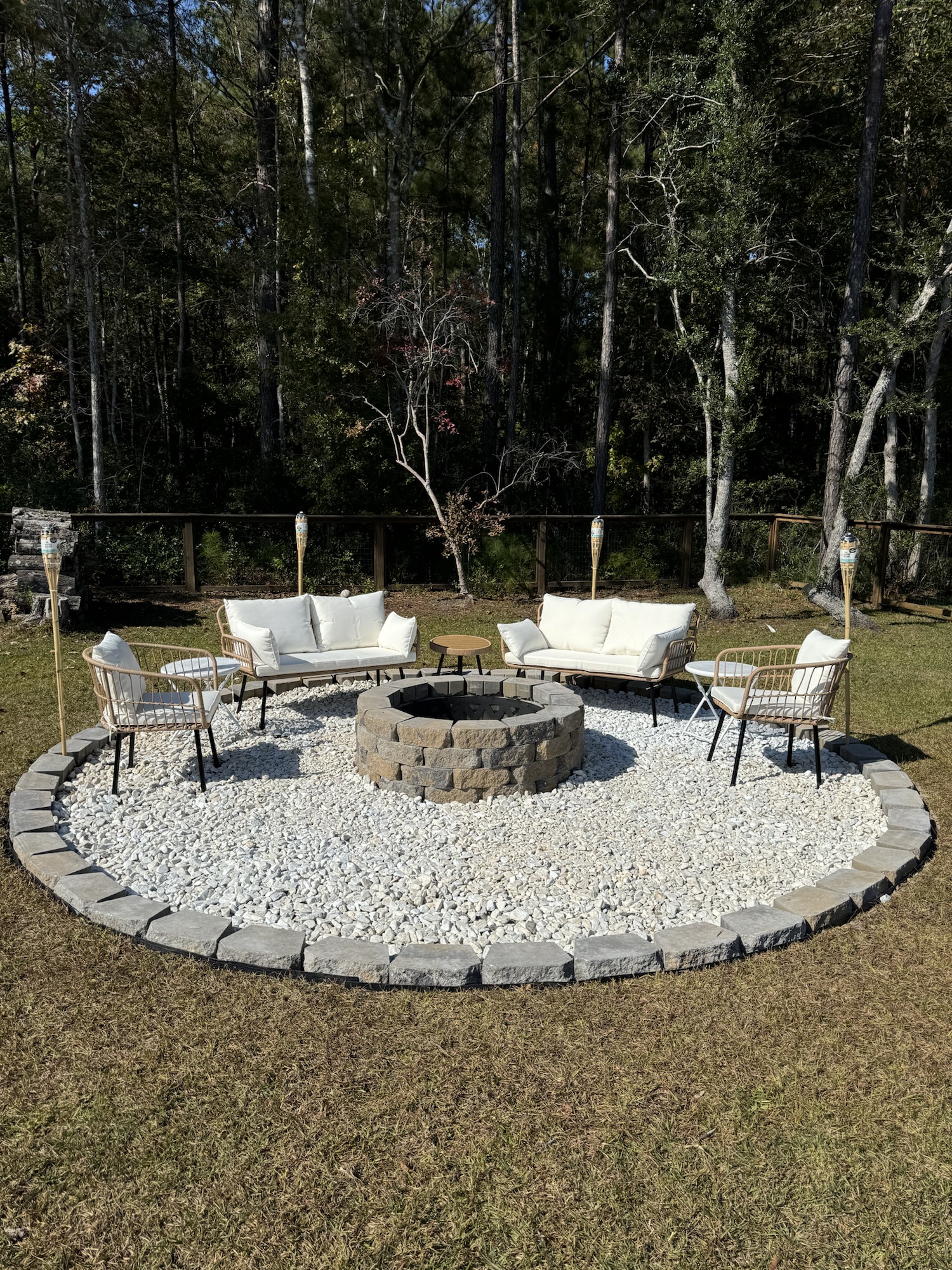 DIY Boho Backyard Fire Pit - Morgan Jennifer | a lifestyle blog