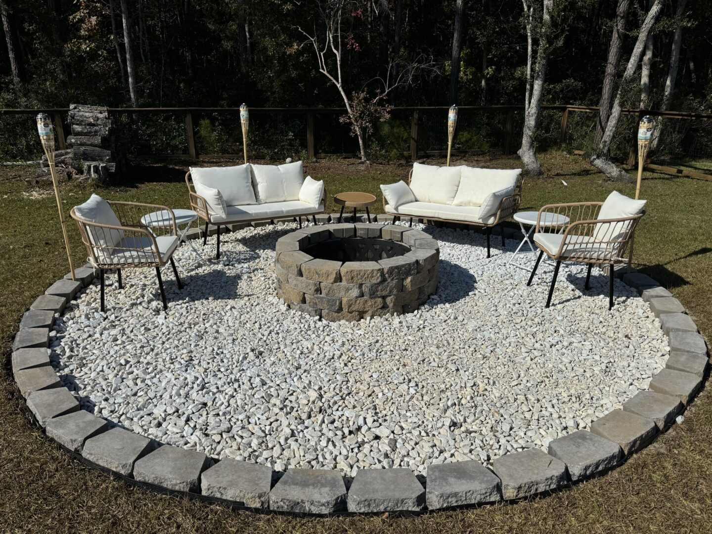 DIY Boho Backyard Fire Pit - Morgan Jennifer | a lifestyle blog