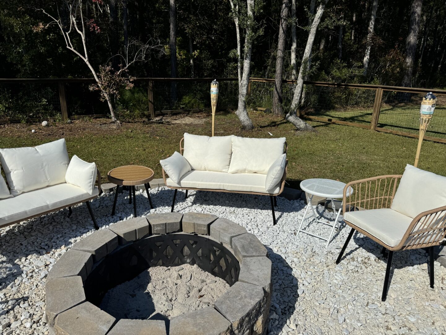 DIY Boho Backyard Fire Pit - Morgan Jennifer | a lifestyle blog